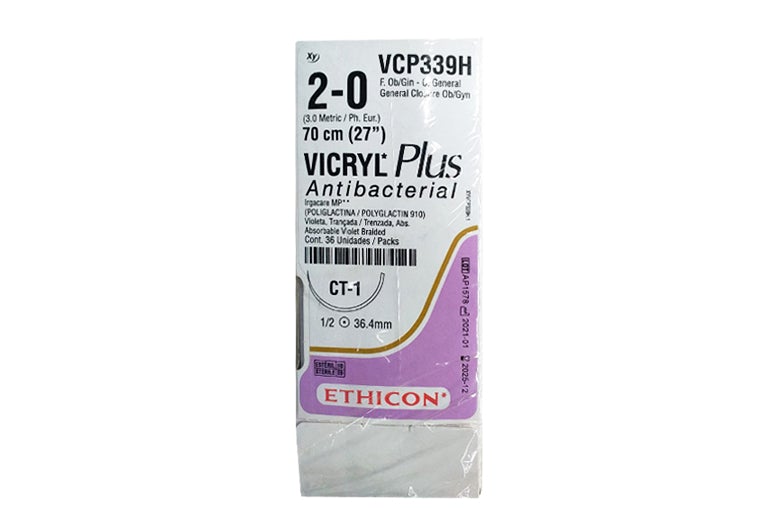 VICRYL PLUS 2-0 CT1 70CM R.XYVCP339H X36